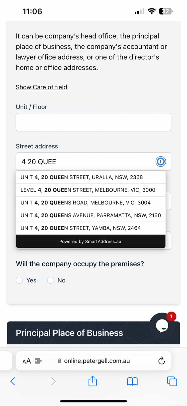 Smart Address Australian Address Autocomplete API